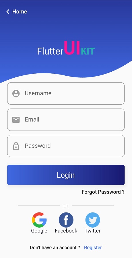 Material Design Flutter Ui Kit Android By Powerrenderdev Codecanyon